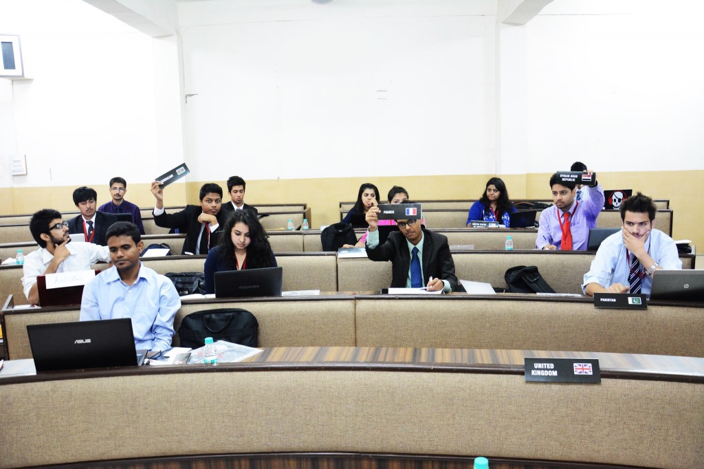 Excellent participation seen in MUN held at Chitkara University ...