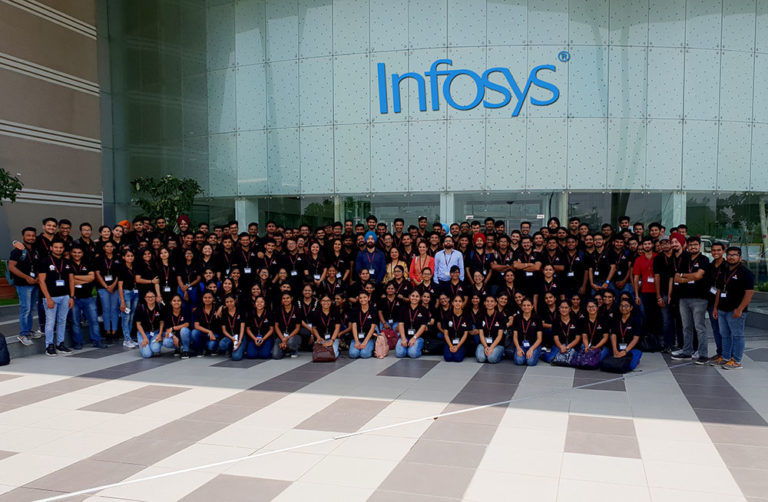 Department of CSE Industrial Visit to Infosys Chandigarh