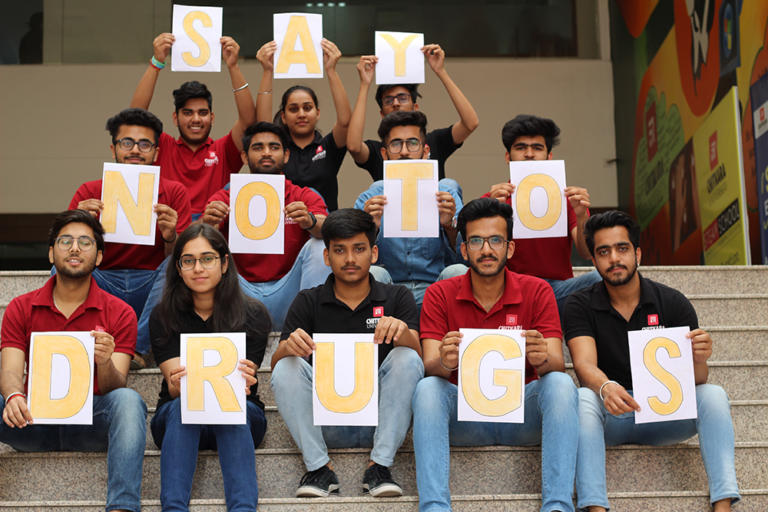 War on drugs: CSE students spread the word to combat drug menace ...