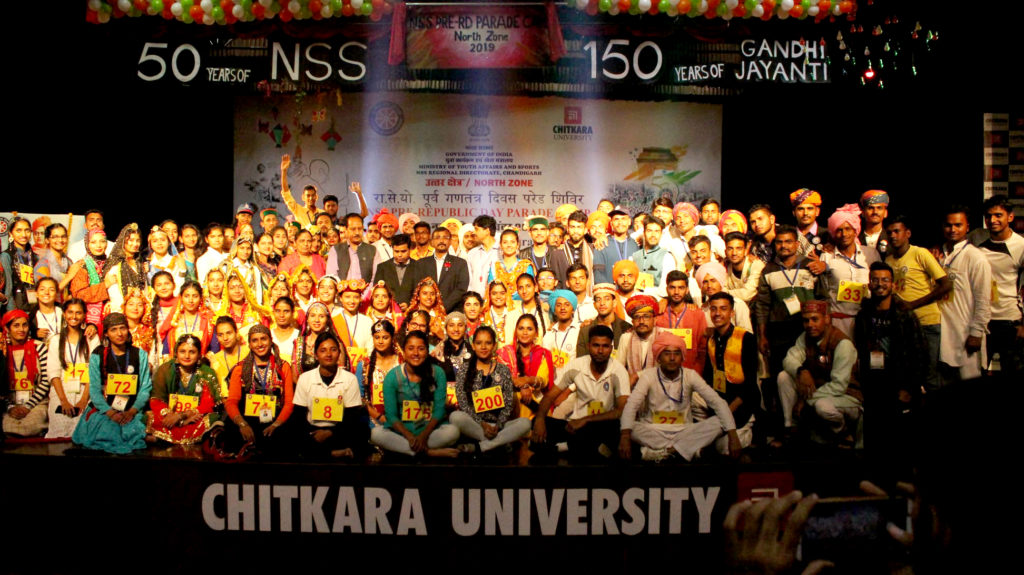 North Zone NSS Pre-Republic Day Parade Camp at Chitkara University ...