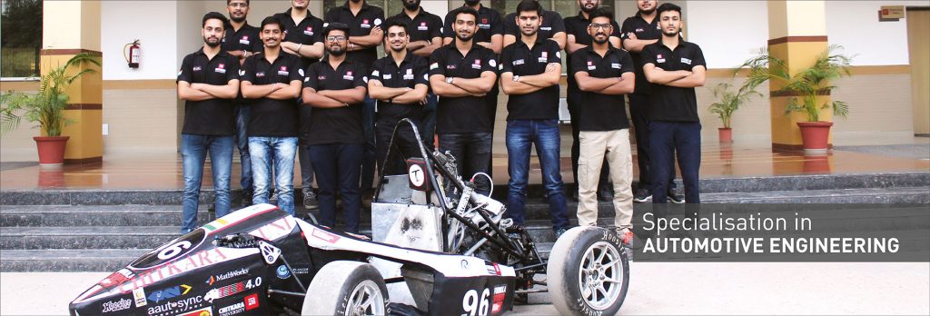Specialisation in Automotive Engineering - Chitkara University